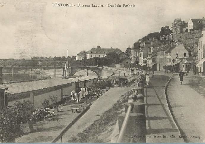 Photos et carte postales anciennes de Pontoise - Mairie de Pontoise et ...