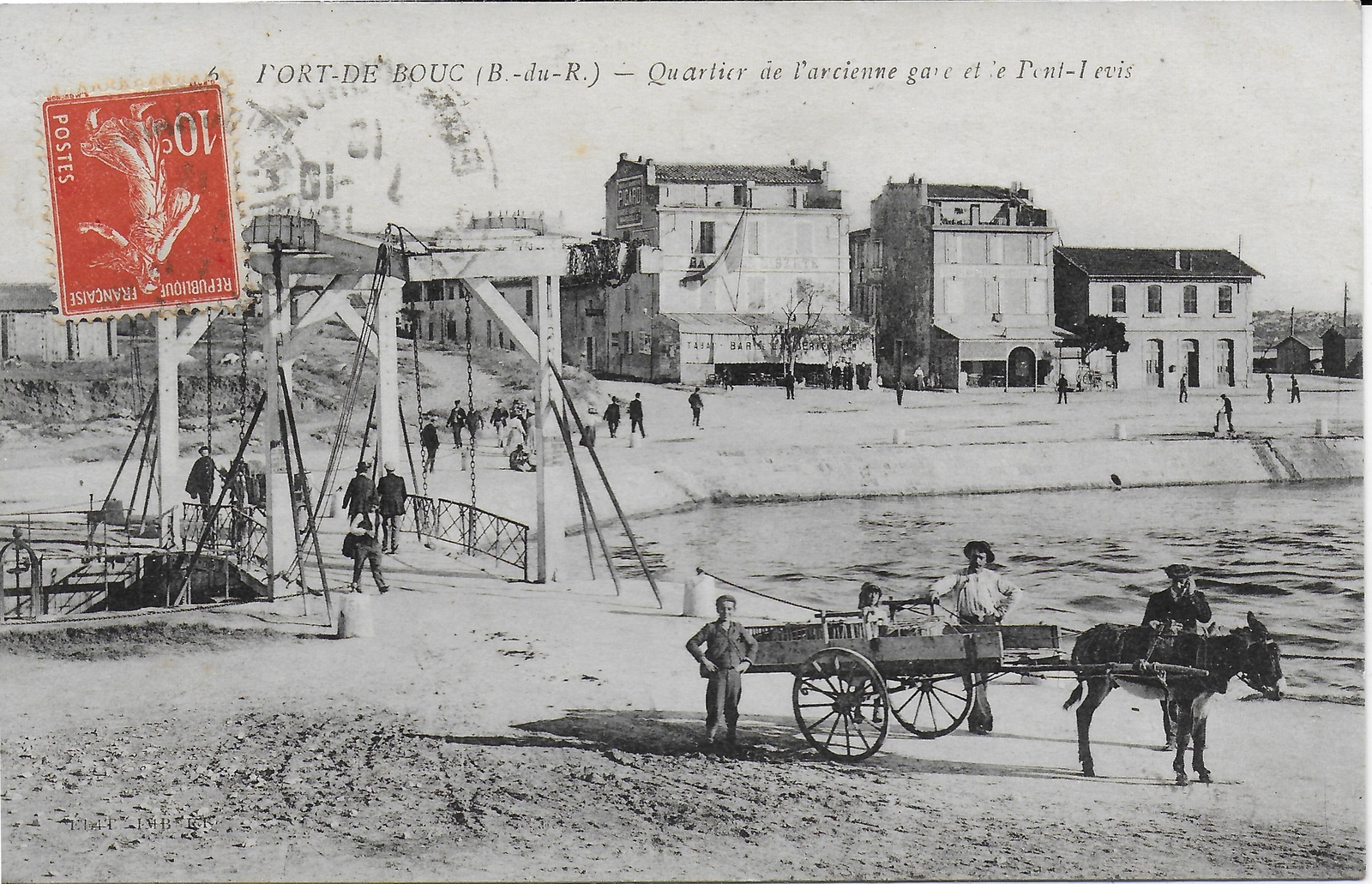 Photos et carte postales anciennes de Port-de-Bouc - Mairie de Port-de-Bouc et sa ville
