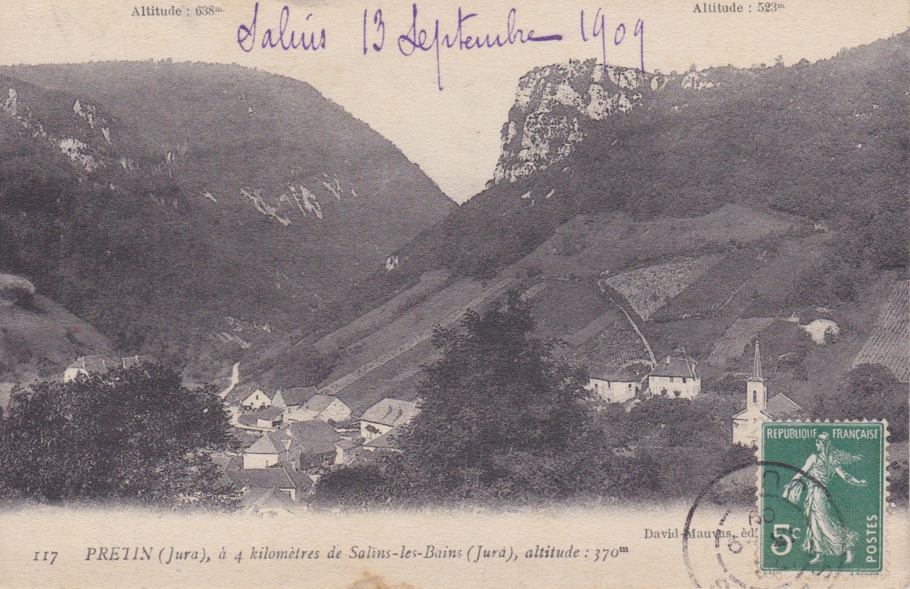 Photos et carte postales anciennes de Pretin - Mairie de Pretin et son ...