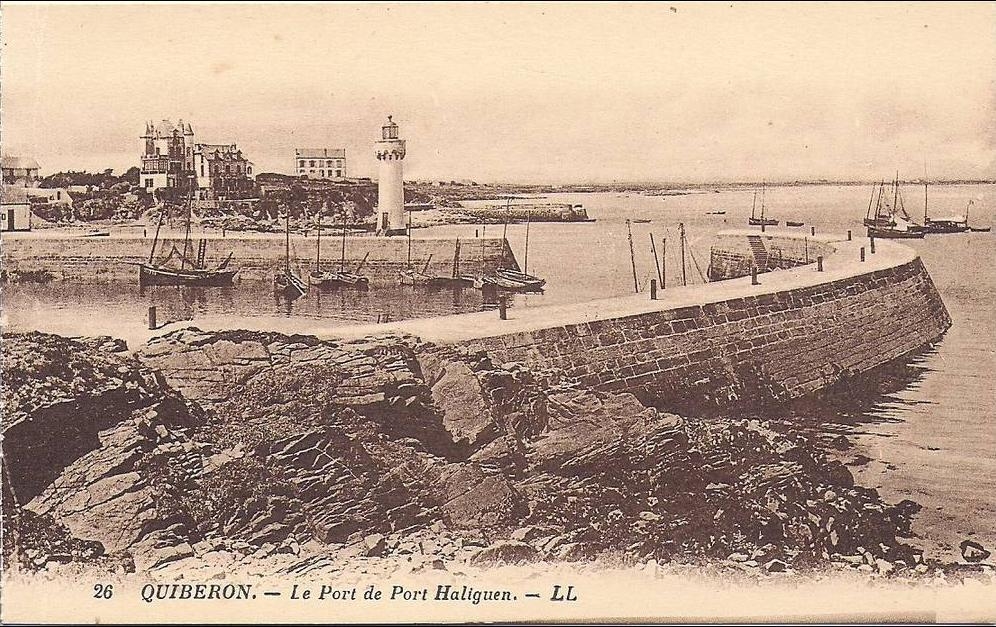 Photos et carte postales anciennes de Quiberon - Mairie de Quiberon et ...