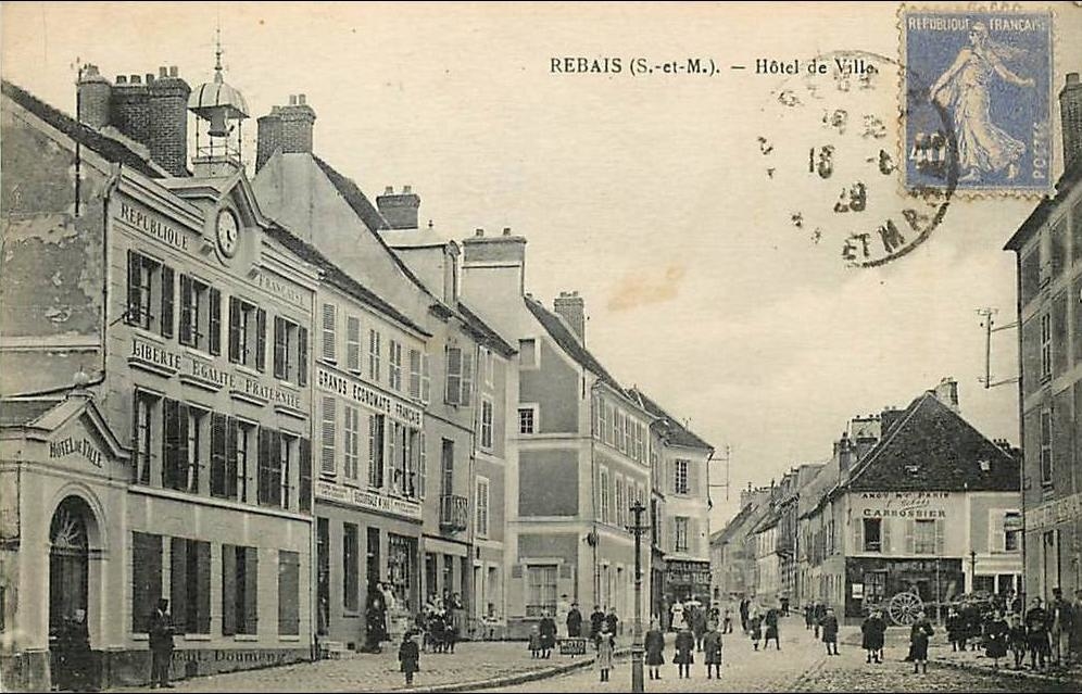 Ville de Rebais, la Mairie de Rebais et sa commune (77510)