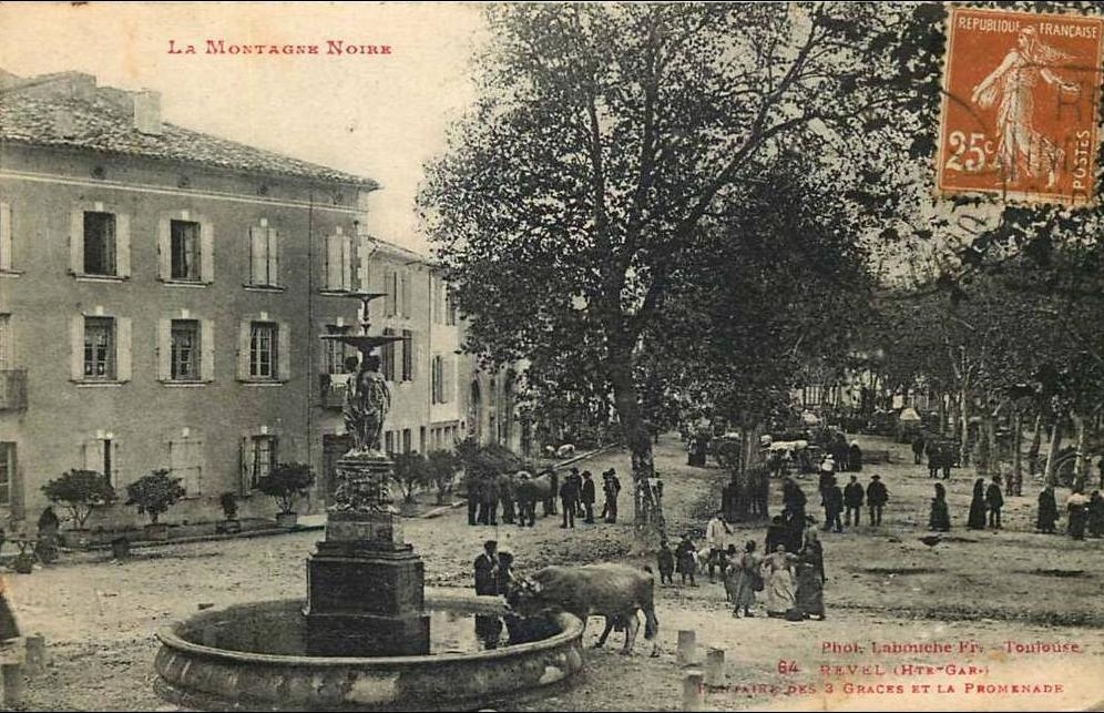 Photos et carte postales anciennes de Revel - Mairie de Revel et sa ...