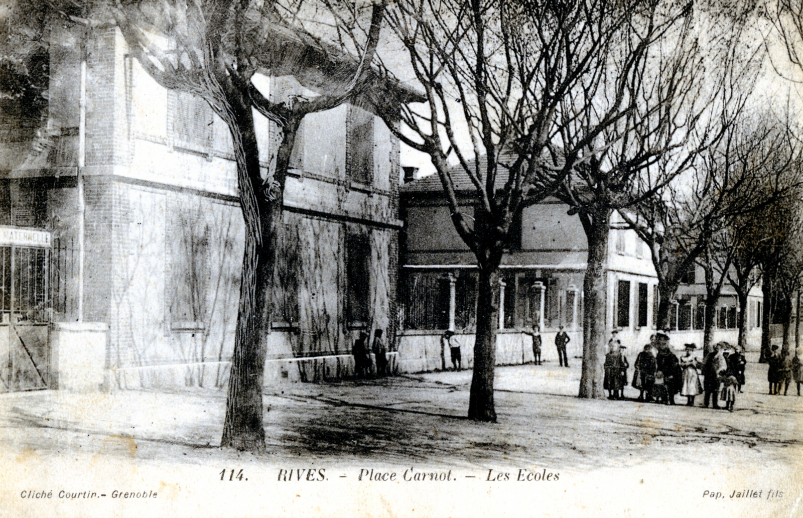 Photos et carte postales anciennes de Rives - Mairie de Rives et sa ...