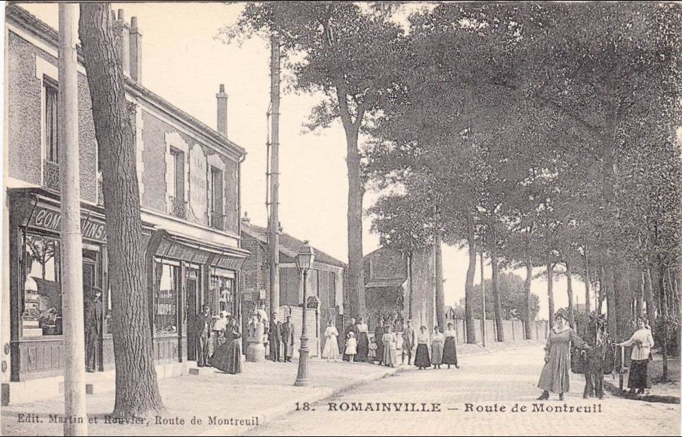 Photos et carte postales anciennes de Romainville - Mairie de ...