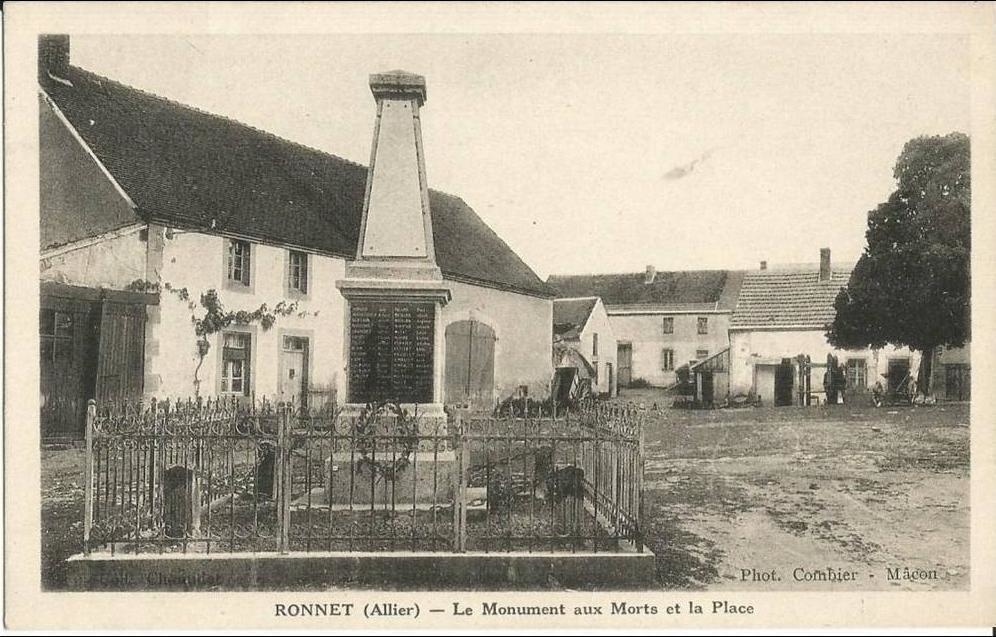 Mairie de Ronnet, la Commune de Ronnet et son village (03420)