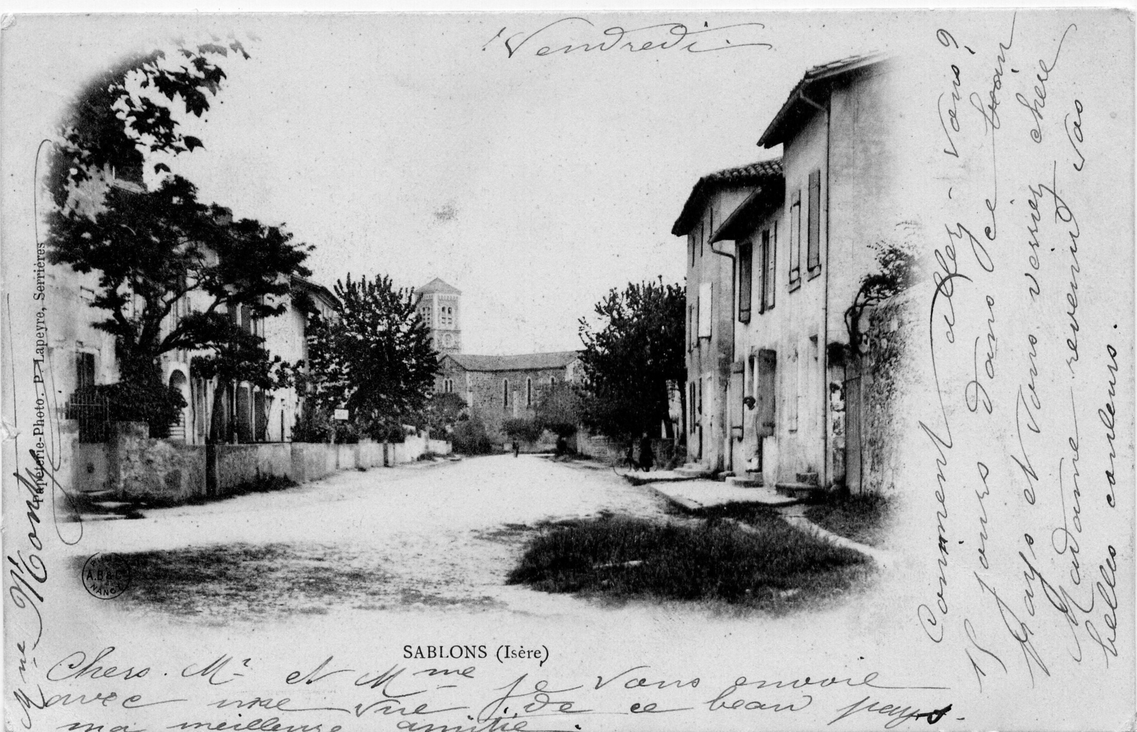 Ville de Sablons, la Mairie de Sablons et sa commune (38550) (Isère).