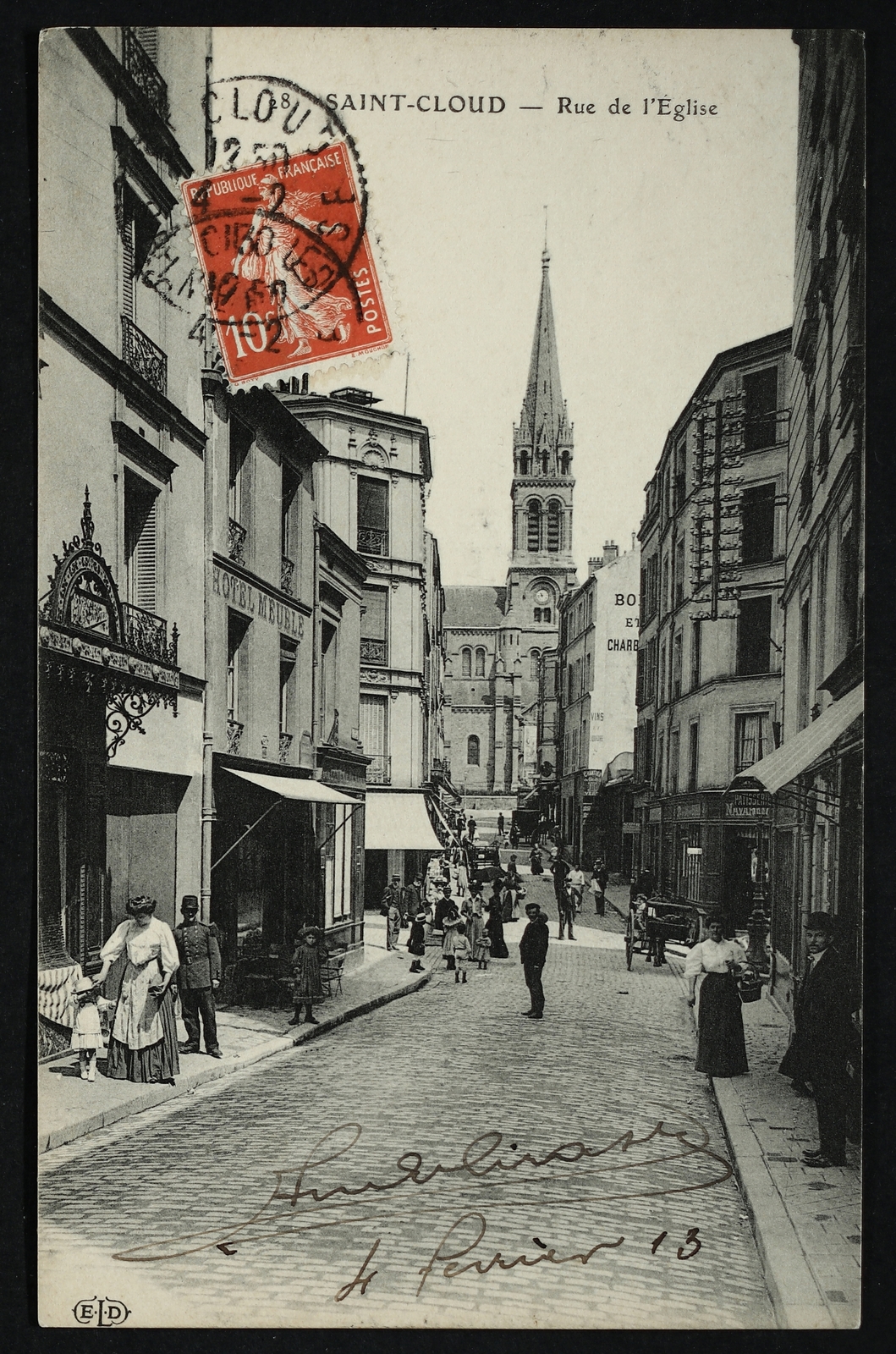 Photos et carte postales anciennes de Saint-Cloud - Mairie de Saint ...