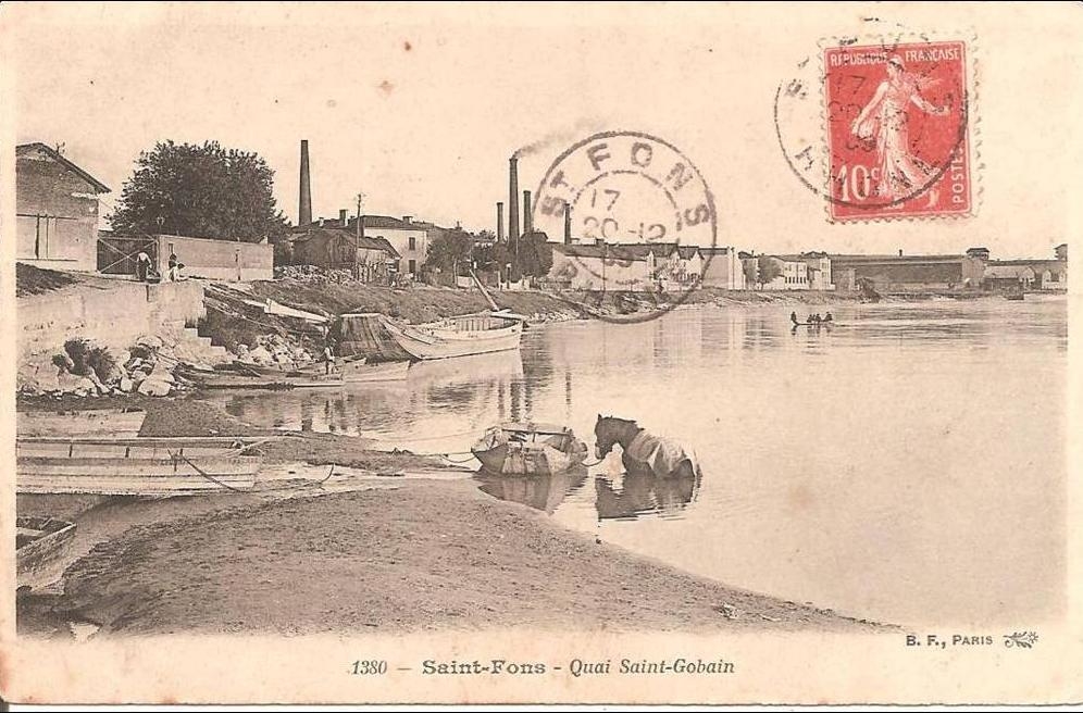 Photos et carte postales anciennes de Saint-Fons - Mairie de Saint-Fons ...