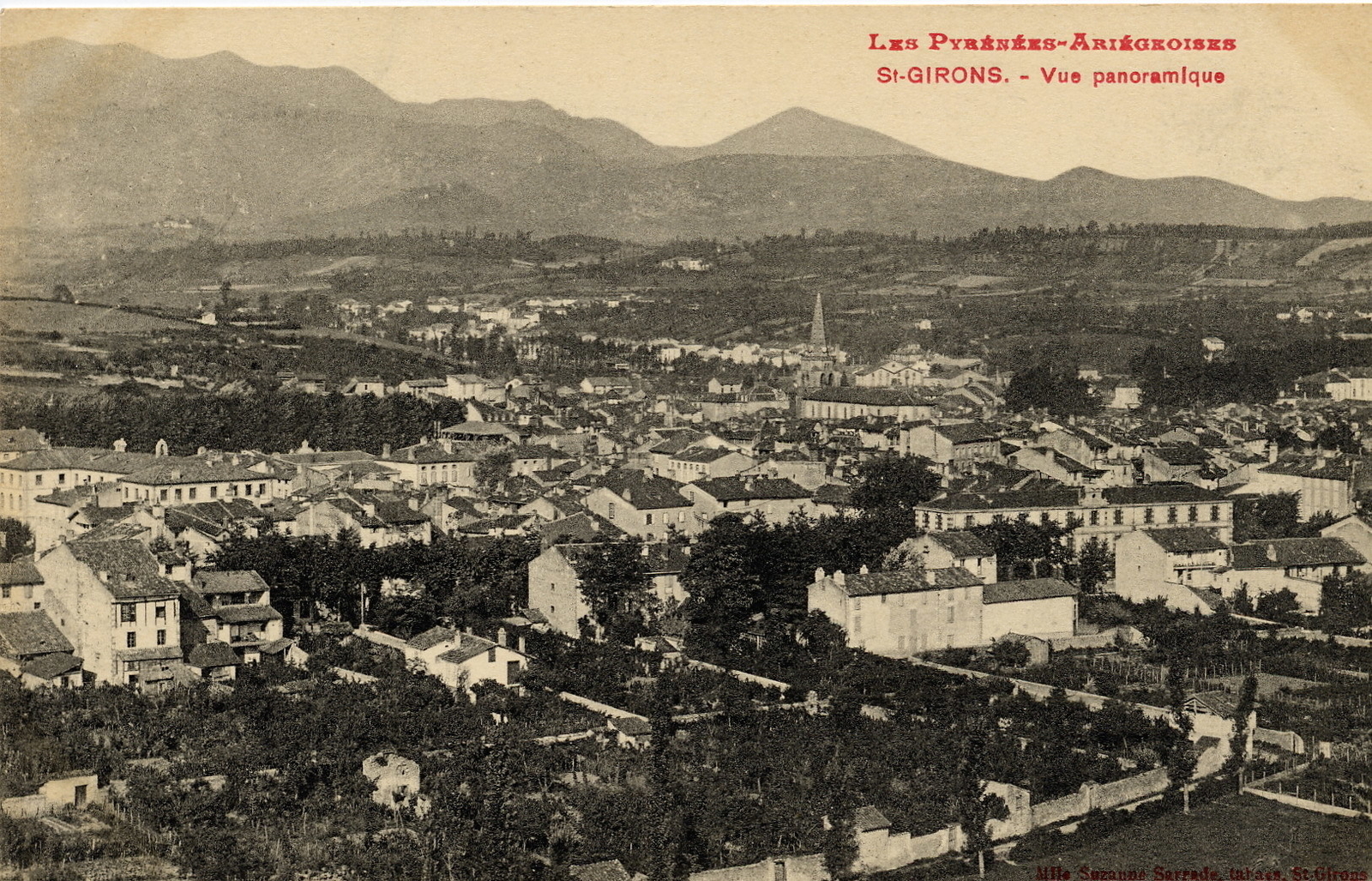 Photos et carte postales anciennes de Saint-Girons - Mairie de Saint ...