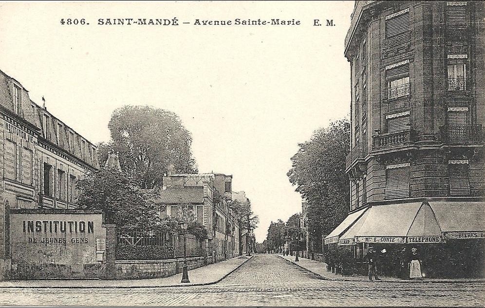 Photos et carte postales anciennes de Saint-Mandé - Mairie de Saint-Mandé et sa ville