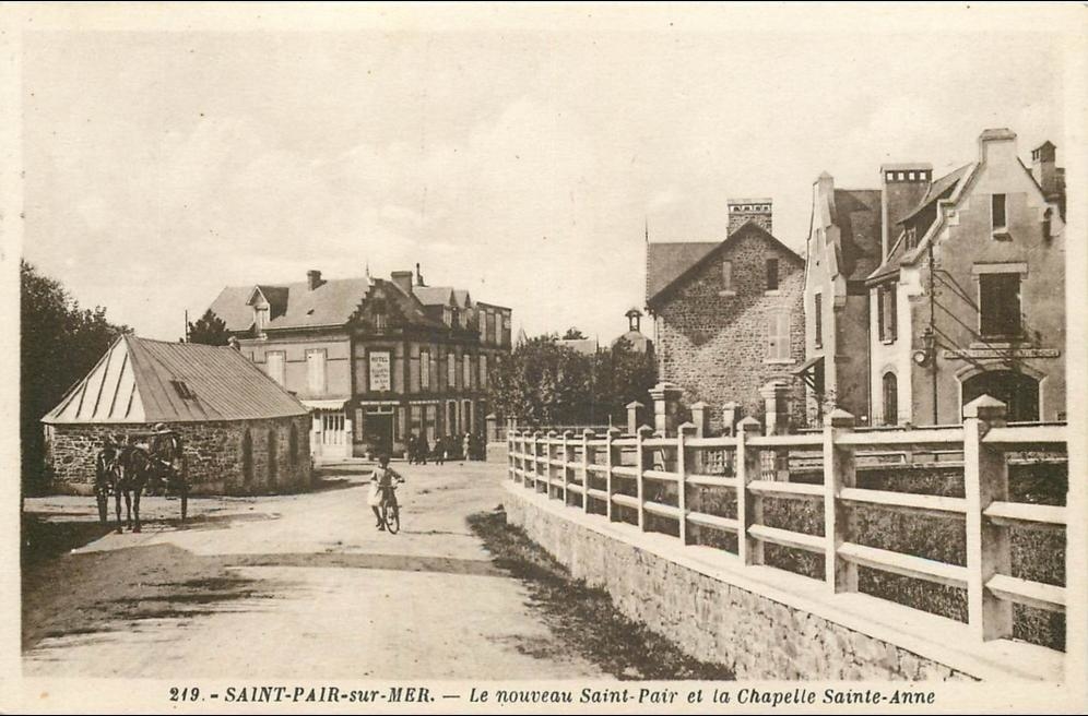 Photos et carte postales anciennes de Saint-Pair-sur-Mer - Mairie de ... Photos et carte postales anciennes de Saint-Pair-sur-Mer - Mairie de ...