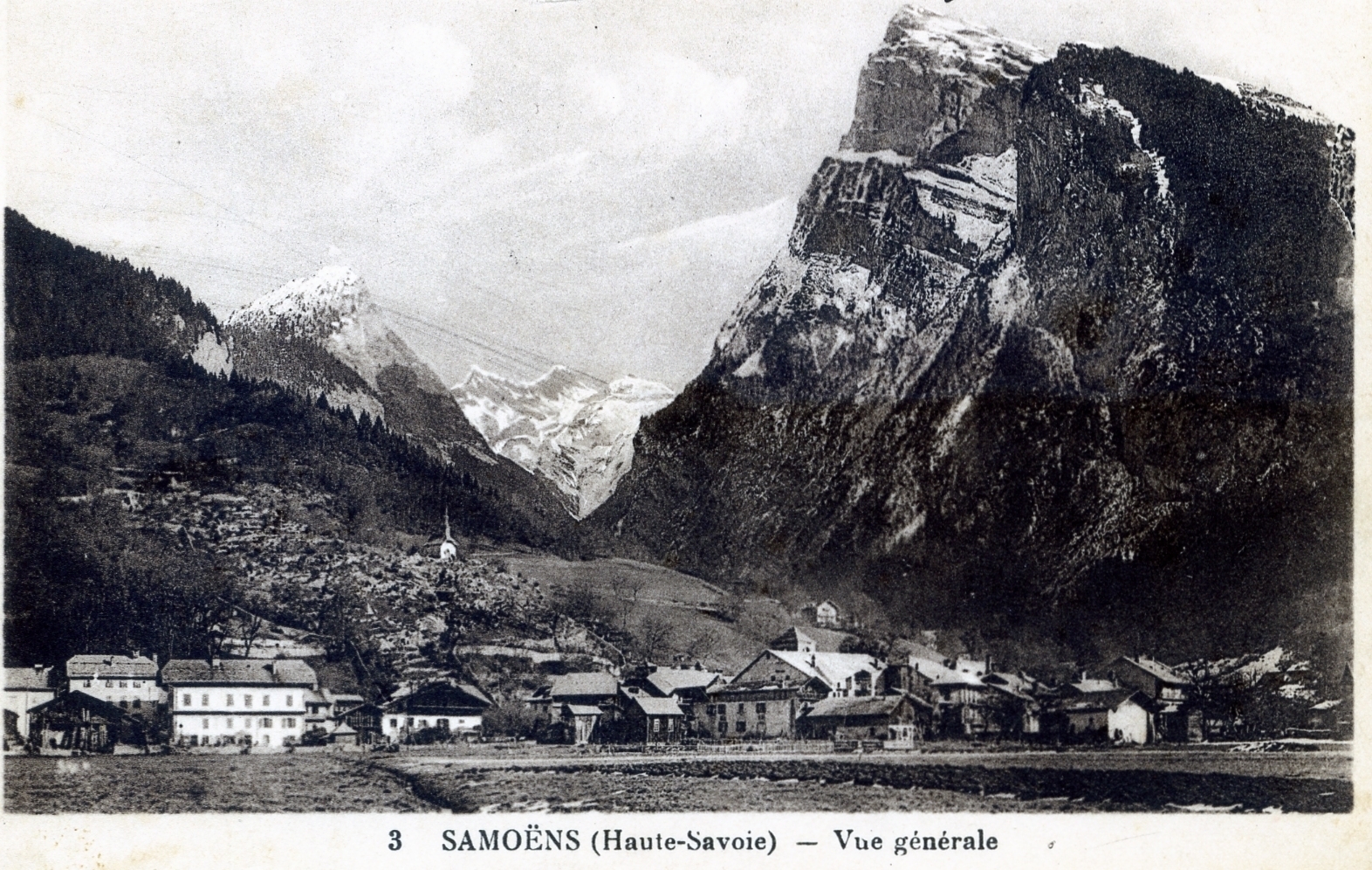 Photos et carte postales anciennes de Samoëns - Mairie de Samoëns et sa ...