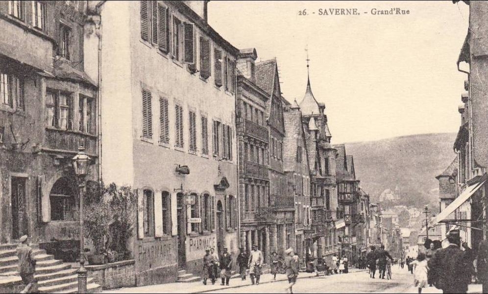 Photos et carte postales anciennes de Saverne - Mairie de Saverne et sa ...