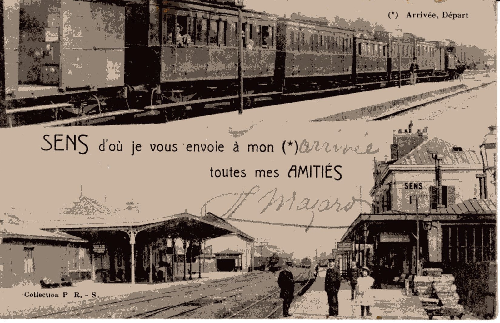 Photos et carte postales anciennes de Sens - Mairie de Sens et sa ville