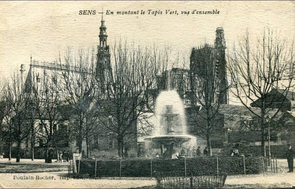 Photos et carte postales anciennes de Sens - Mairie de Sens et sa ville