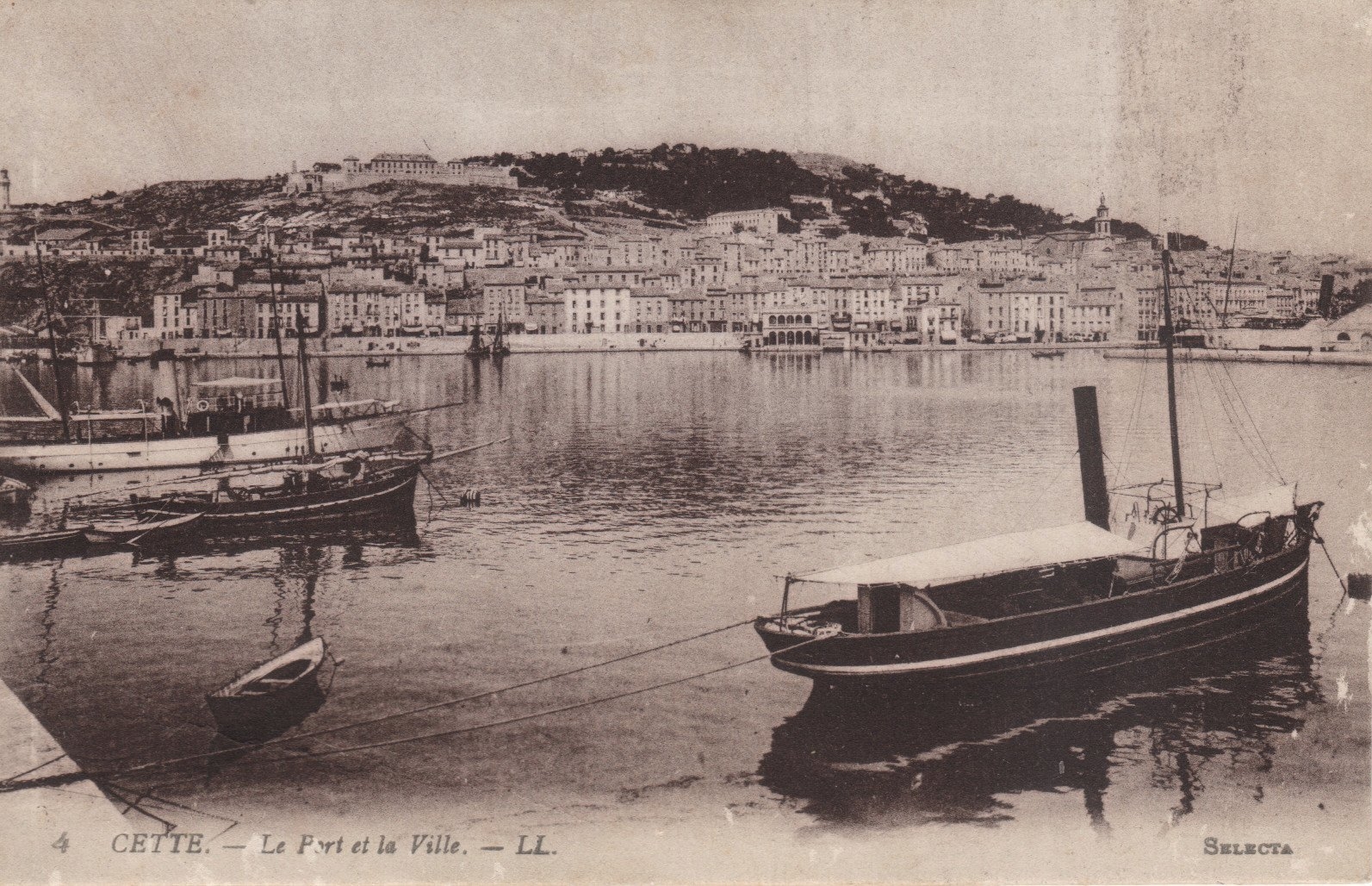 Photos et carte postales anciennes de Sète - Mairie de Sète et sa ville