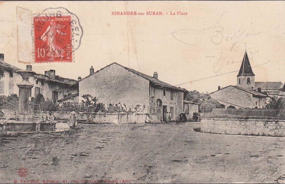Photos et carte postales anciennes de Simandre-sur-Suran - Mairie de ...