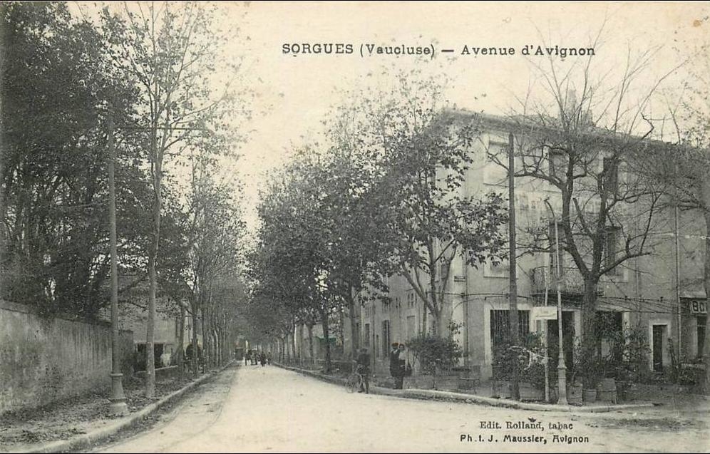 Photos et carte postales anciennes de Sorgues - Mairie de Sorgues et sa ...