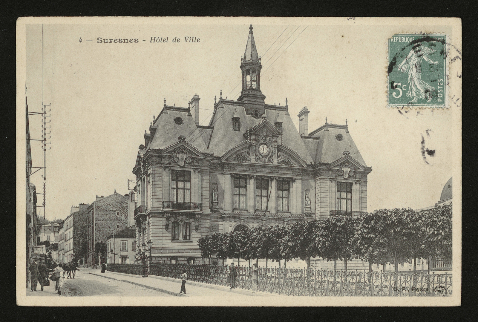 Photos et carte postales anciennes de Suresnes - Mairie de Suresnes et ...