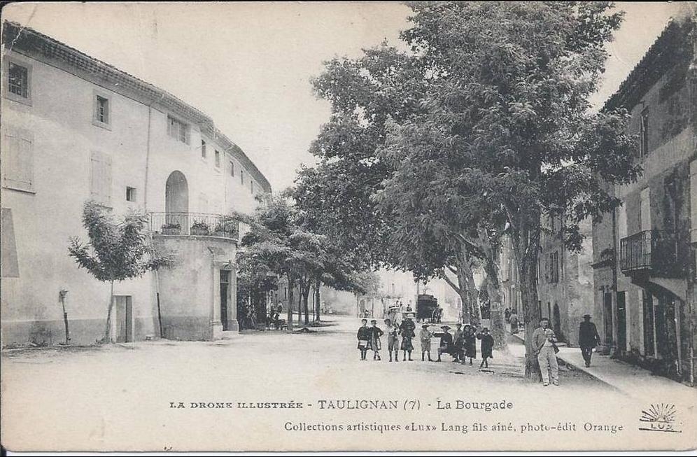 Photos et carte postales anciennes de Taulignan - Mairie de Taulignan ...
