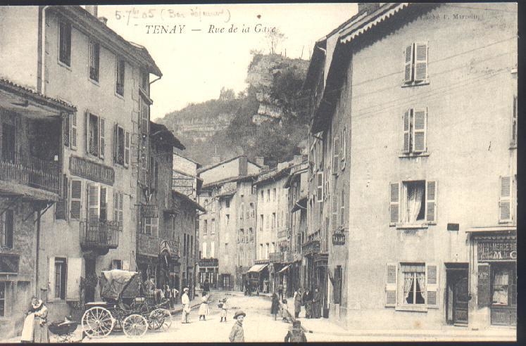 Photos et carte postales anciennes de Tenay - Mairie de Tenay et son ...