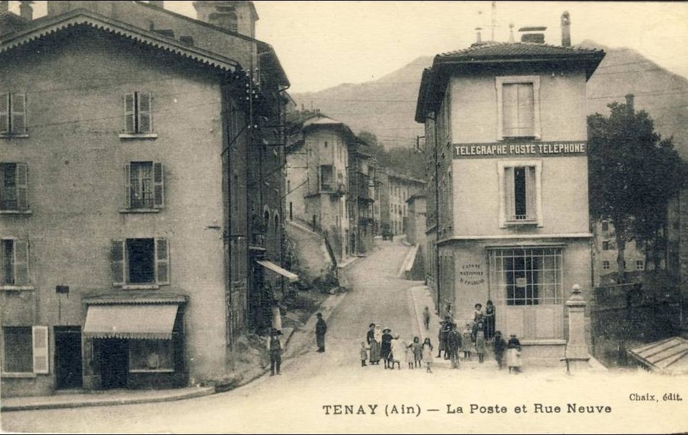 Photos et carte postales anciennes de Tenay - Mairie de Tenay et son ...