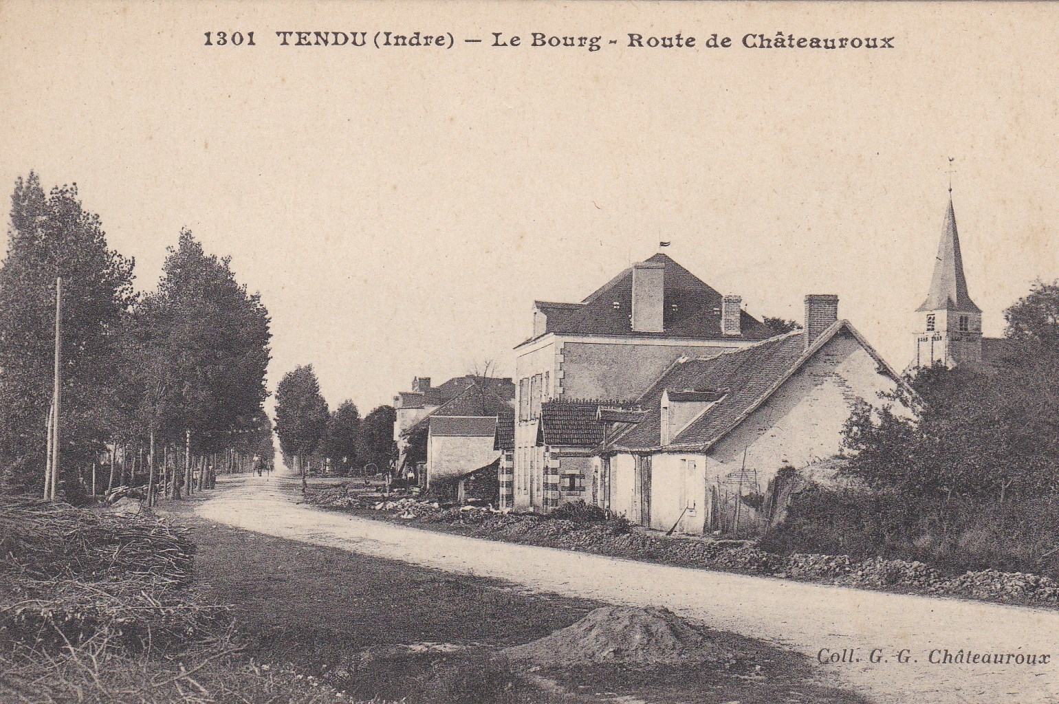 Mairie de Tendu, la Commune de Tendu et son village (36200)