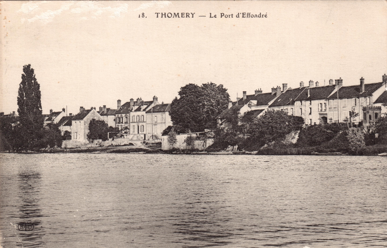 Photos et carte postales anciennes de Thomery - Mairie de Thomery et sa ...