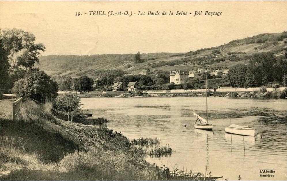 Photos et carte postales anciennes de Triel-sur-Seine - Mairie de Triel-sur-Seine et sa ville