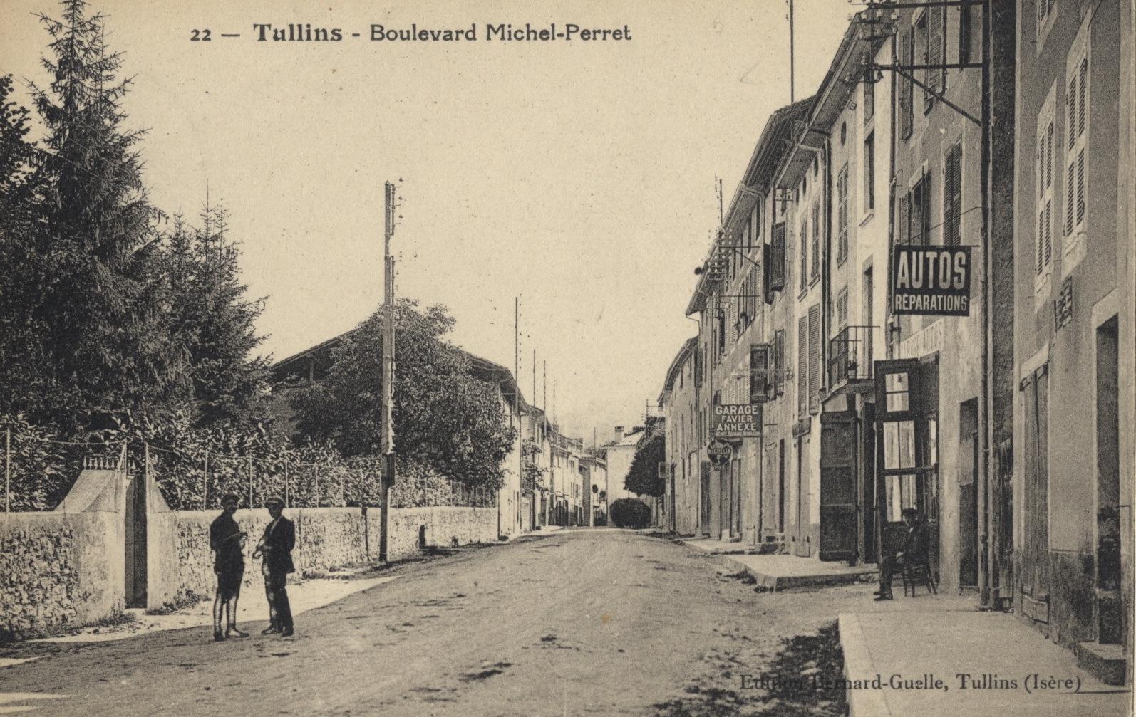 Photos et carte postales anciennes de Tullins - Mairie de Tullins et sa ...
