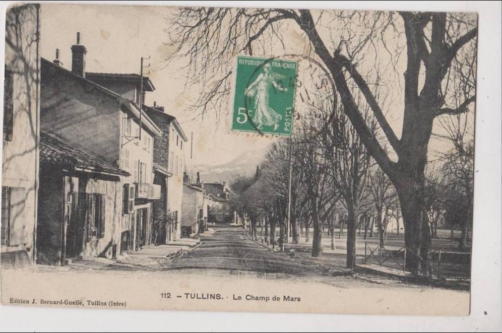 Photos et carte postales anciennes de Tullins - Mairie de Tullins et sa ...
