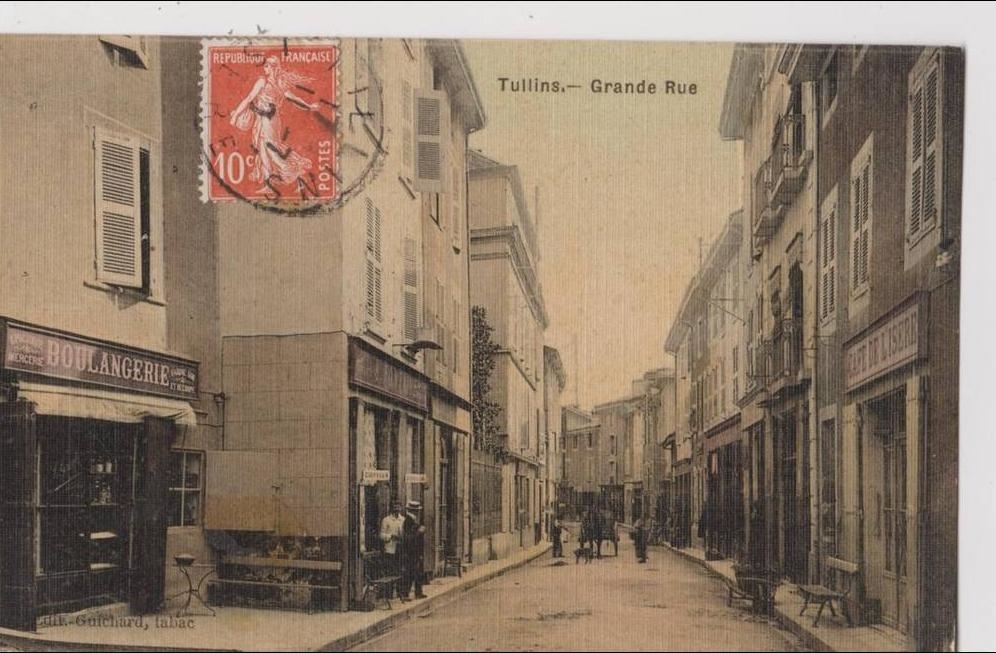 Photos et carte postales anciennes de Tullins - Mairie de Tullins et sa ...