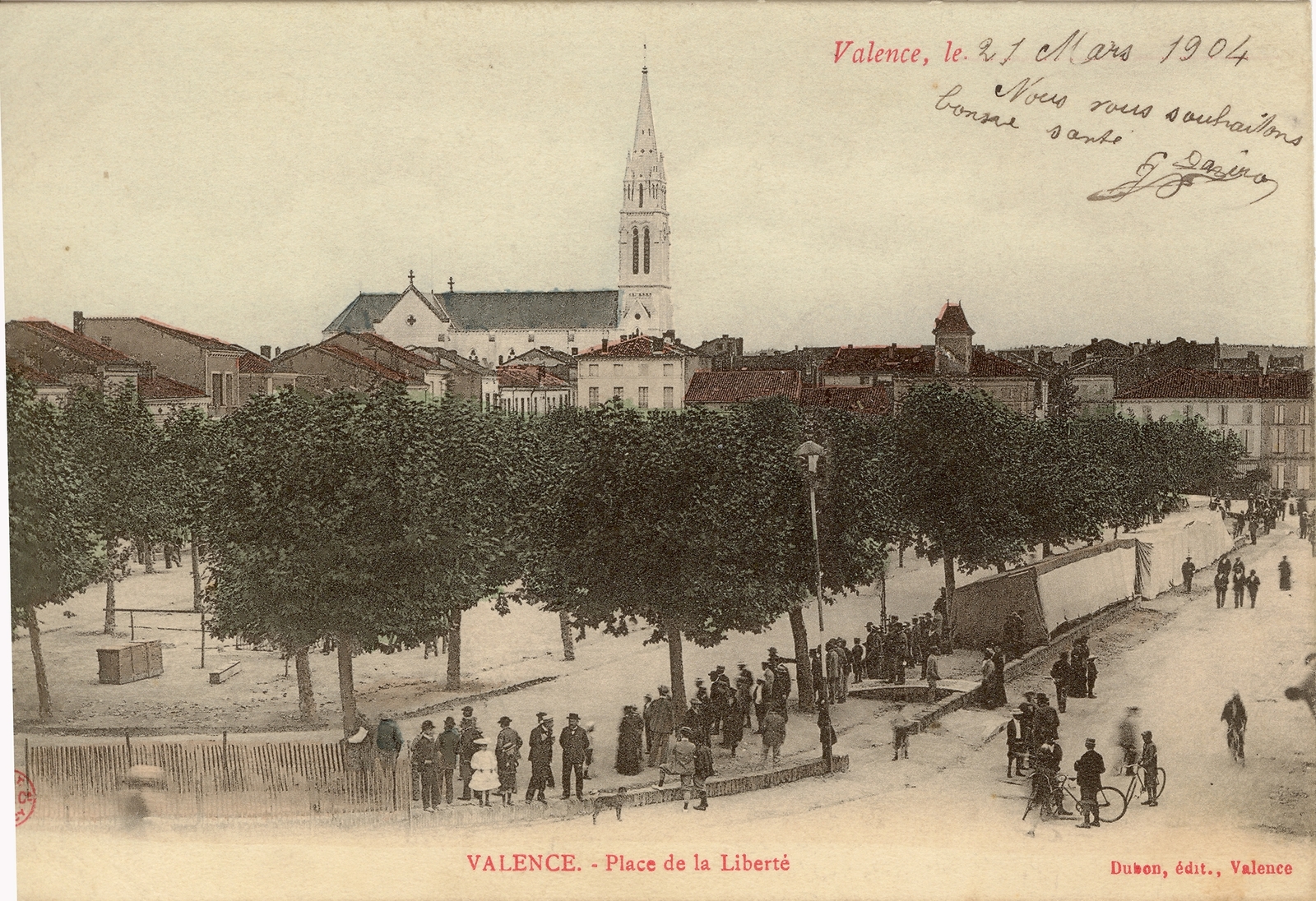 Photos et carte postales anciennes de Valence - Mairie de Valence et sa ...