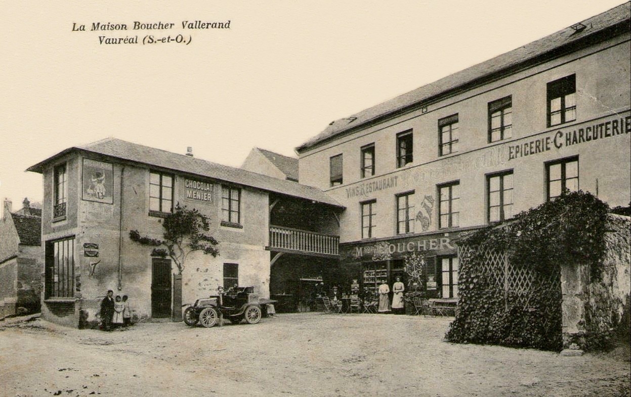 Photos et carte postales anciennes de Vauréal - Mairie de Vauréal et sa ...