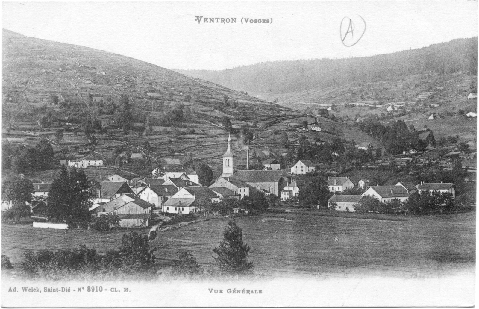 Photos et carte postales anciennes de Ventron - Mairie de Ventron et ...