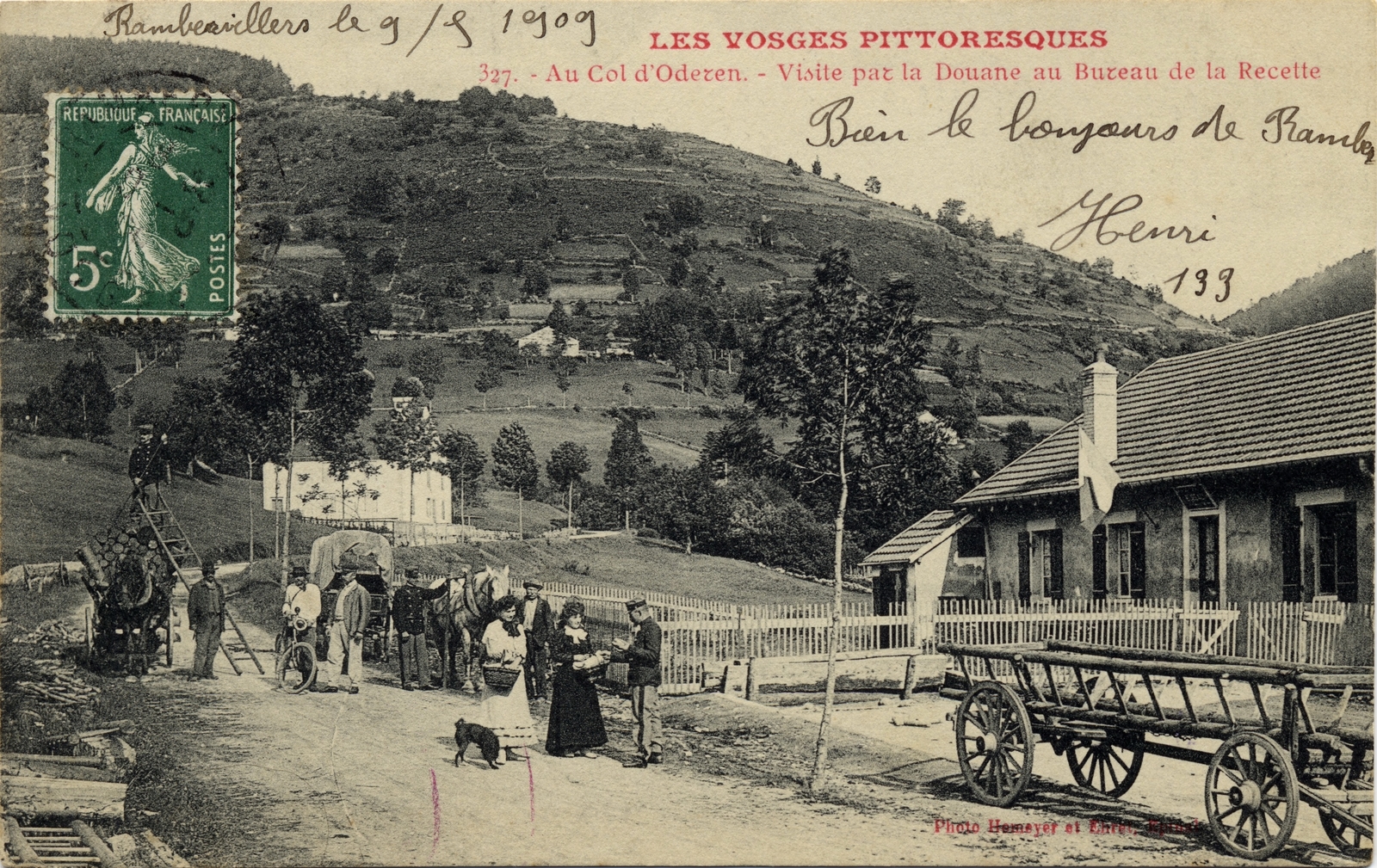 Photos et carte postales anciennes de Ventron - Mairie de Ventron et ...