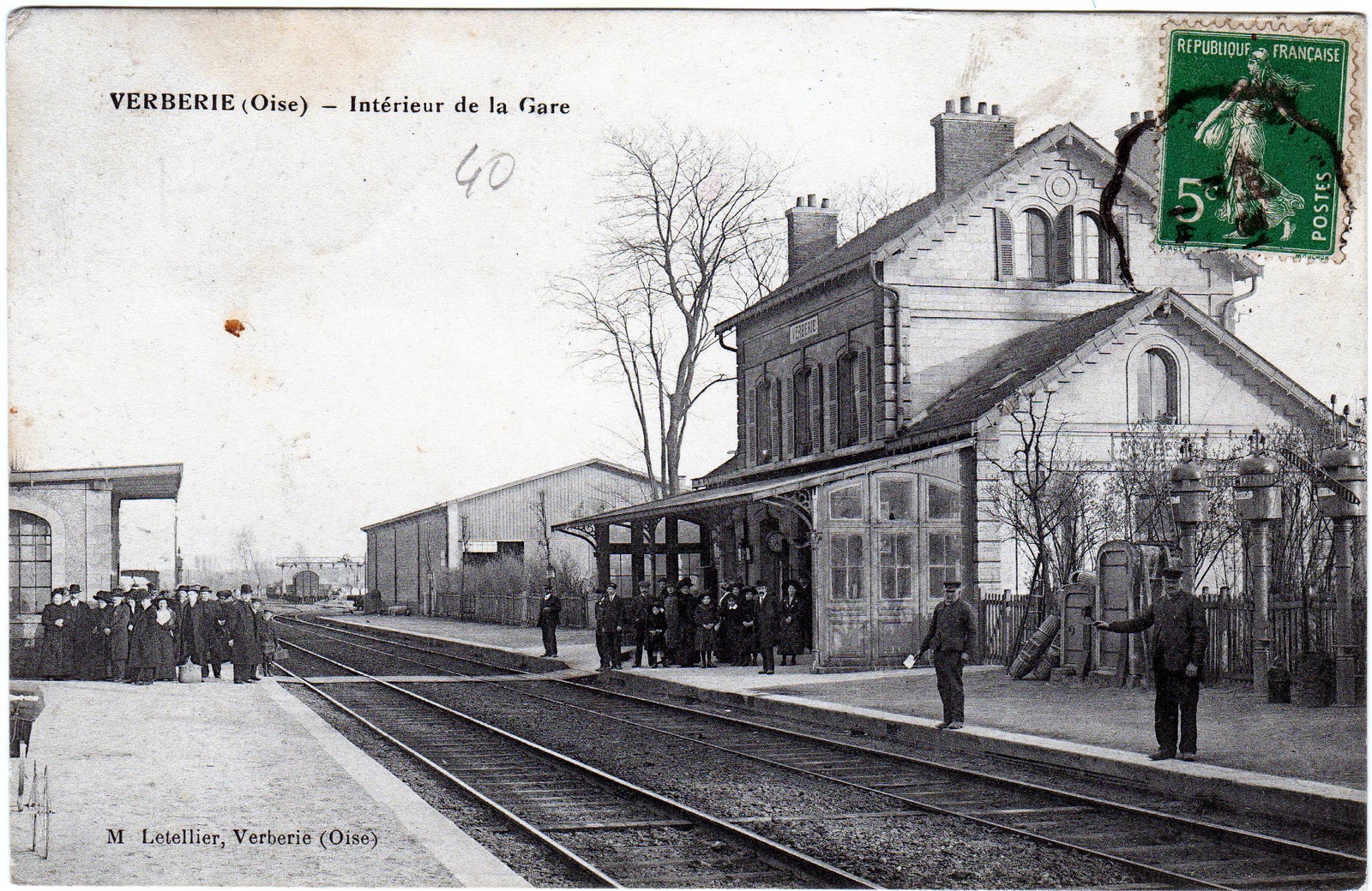 Photos et carte postales anciennes de Verberie - Mairie de Verberie et ...