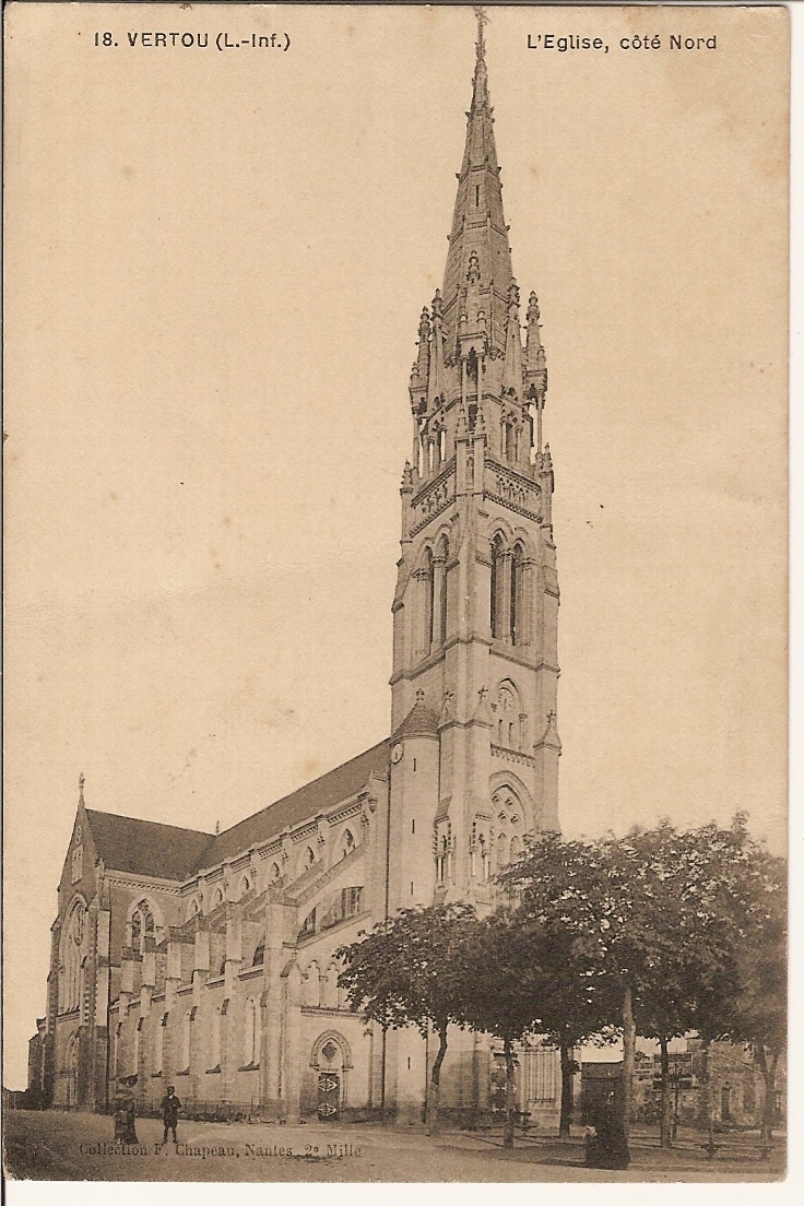 Photos et carte postales anciennes de Vertou - Mairie de Vertou et sa ville