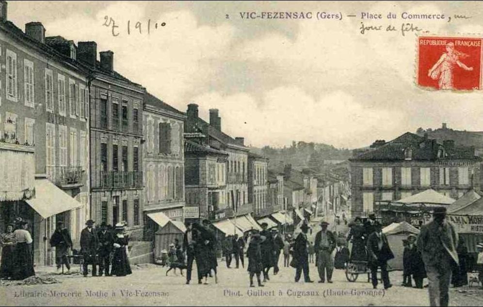 Photos et carte postales anciennes de Vic-Fezensac - Mairie de Vic ...