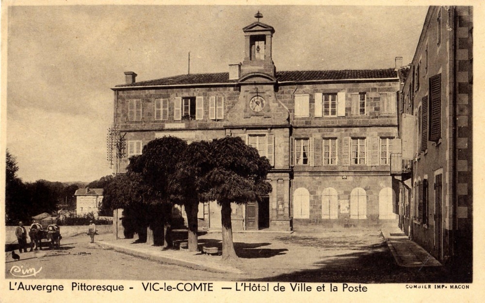 Photos et carte postales anciennes de Vic-le-Comte - Mairie de Vic-le ...