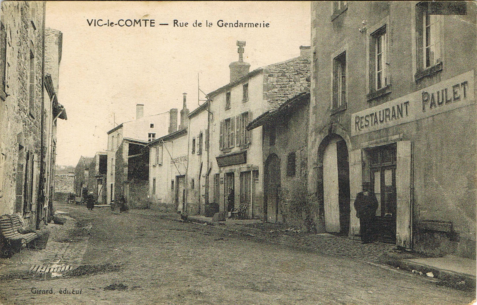 Photos et carte postales anciennes de Vic-le-Comte - Mairie de Vic-le ...