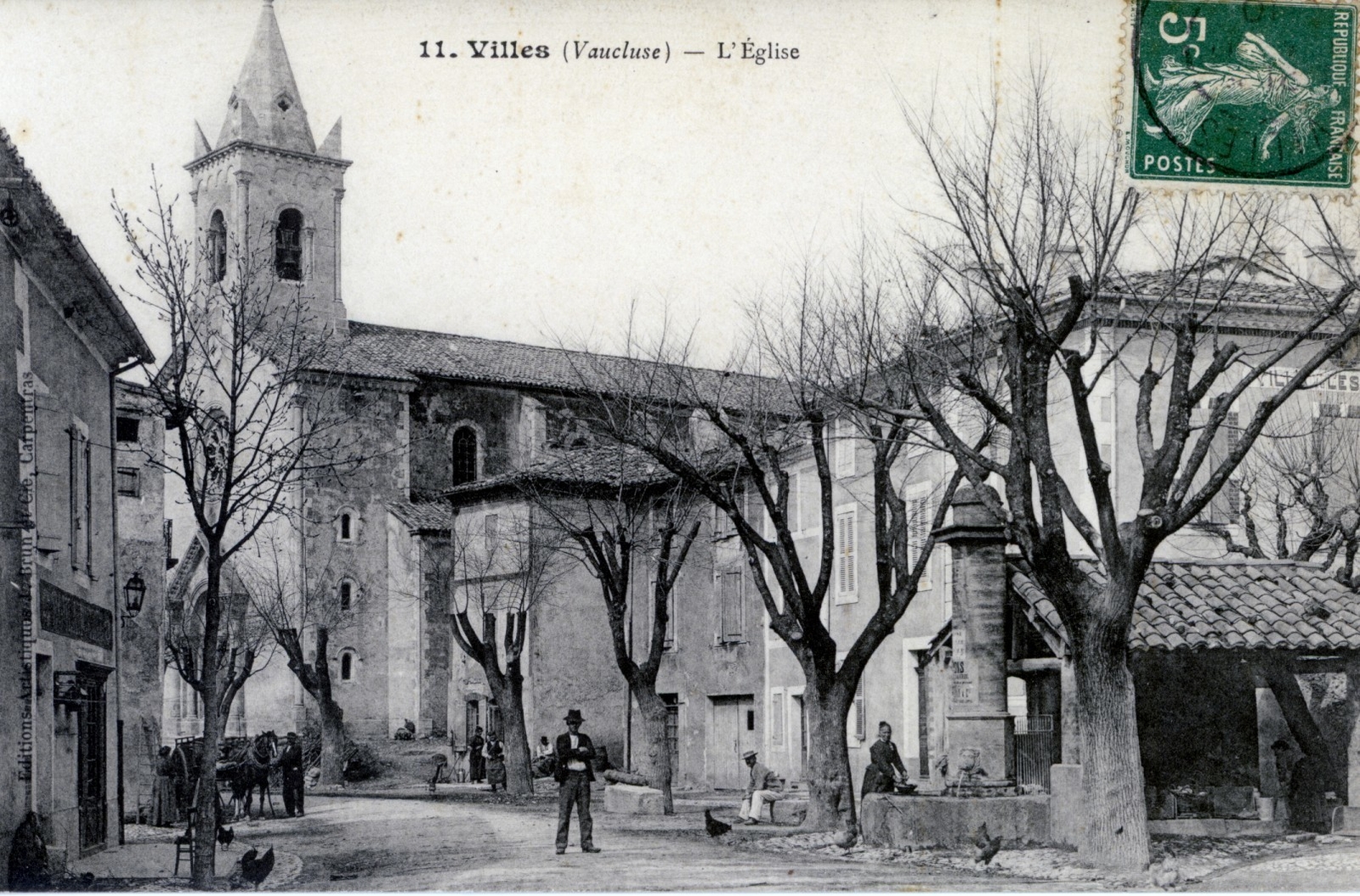 Photos et carte postales anciennes de Villes-sur-Auzon - Mairie de ...