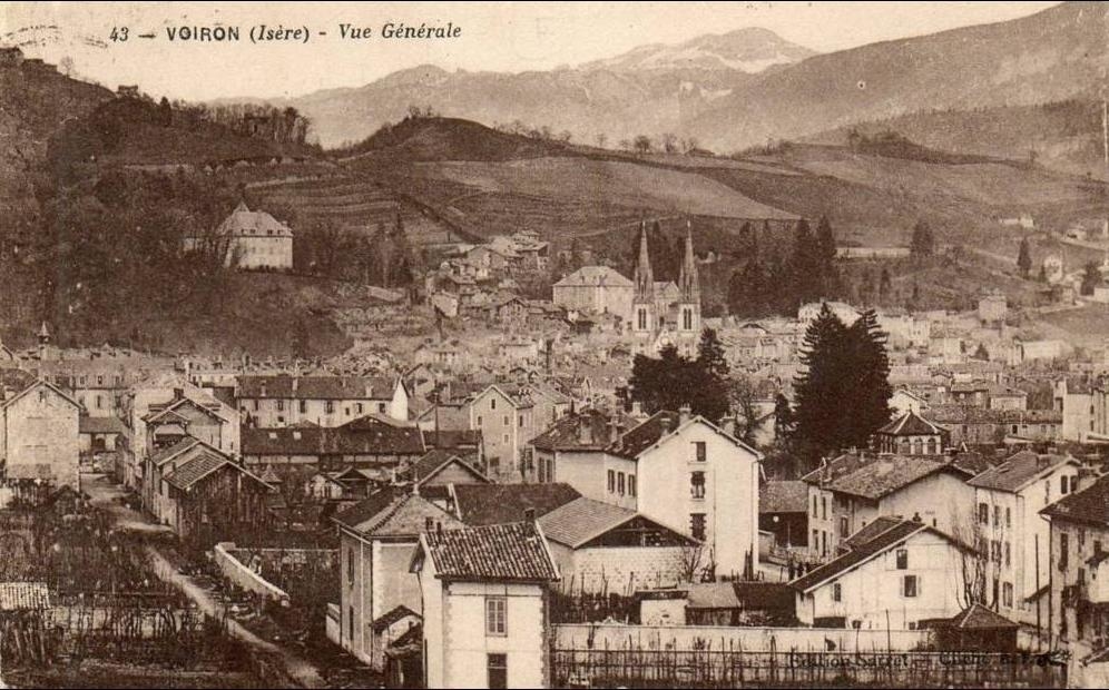 Photos et carte postales anciennes de Voiron - Mairie de Voiron et sa ville