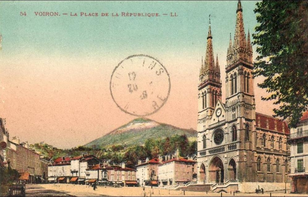 Photos et carte postales anciennes de Voiron - Mairie de Voiron et sa ville