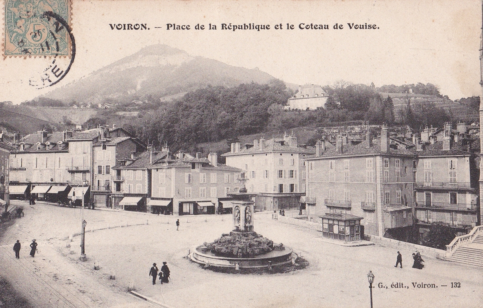 Photos et carte postales anciennes de Voiron - Mairie de Voiron et sa ville