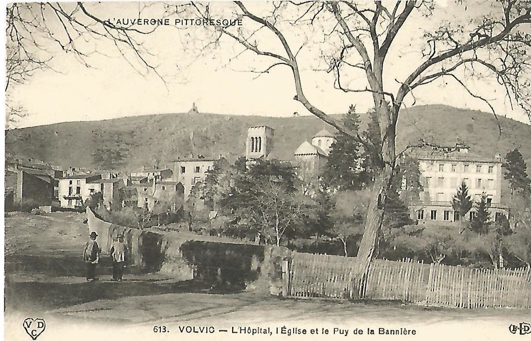 Photos et carte postales anciennes de Volvic - Mairie de Volvic et sa ville