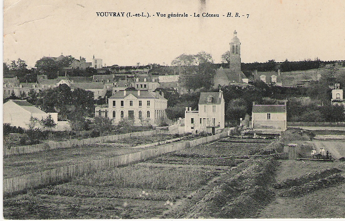 Photos et carte postales anciennes de Vouvray - Mairie de Vouvray et sa ...