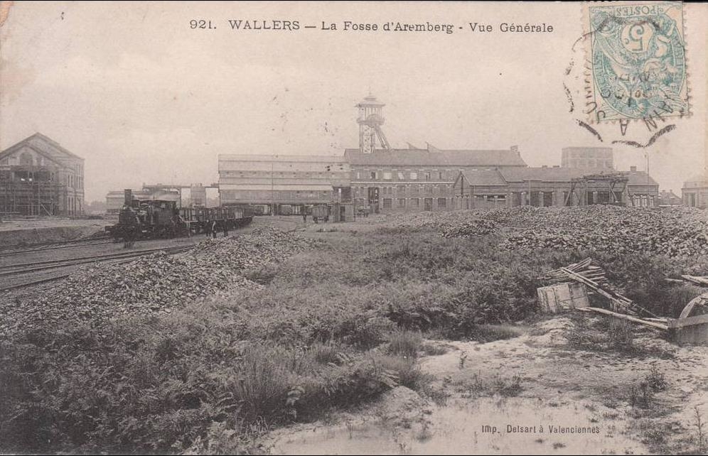 Photos et carte postales anciennes de Wallers - Mairie de Wallers et sa ...