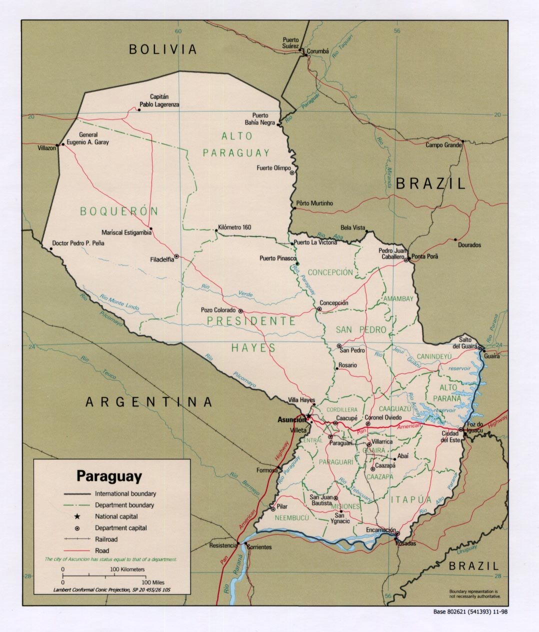 Paraguay : toutes les informations pratiques - Annuaire des Mairies